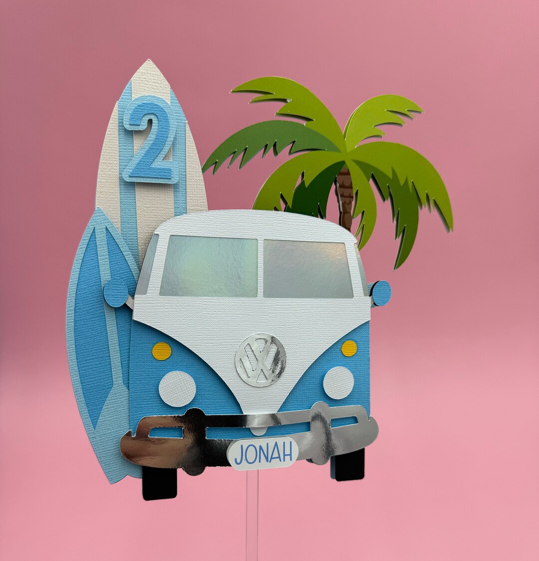 Surf Cake Topper, Surf Birthday Cake Topper, Surf Birthday, Surf ...