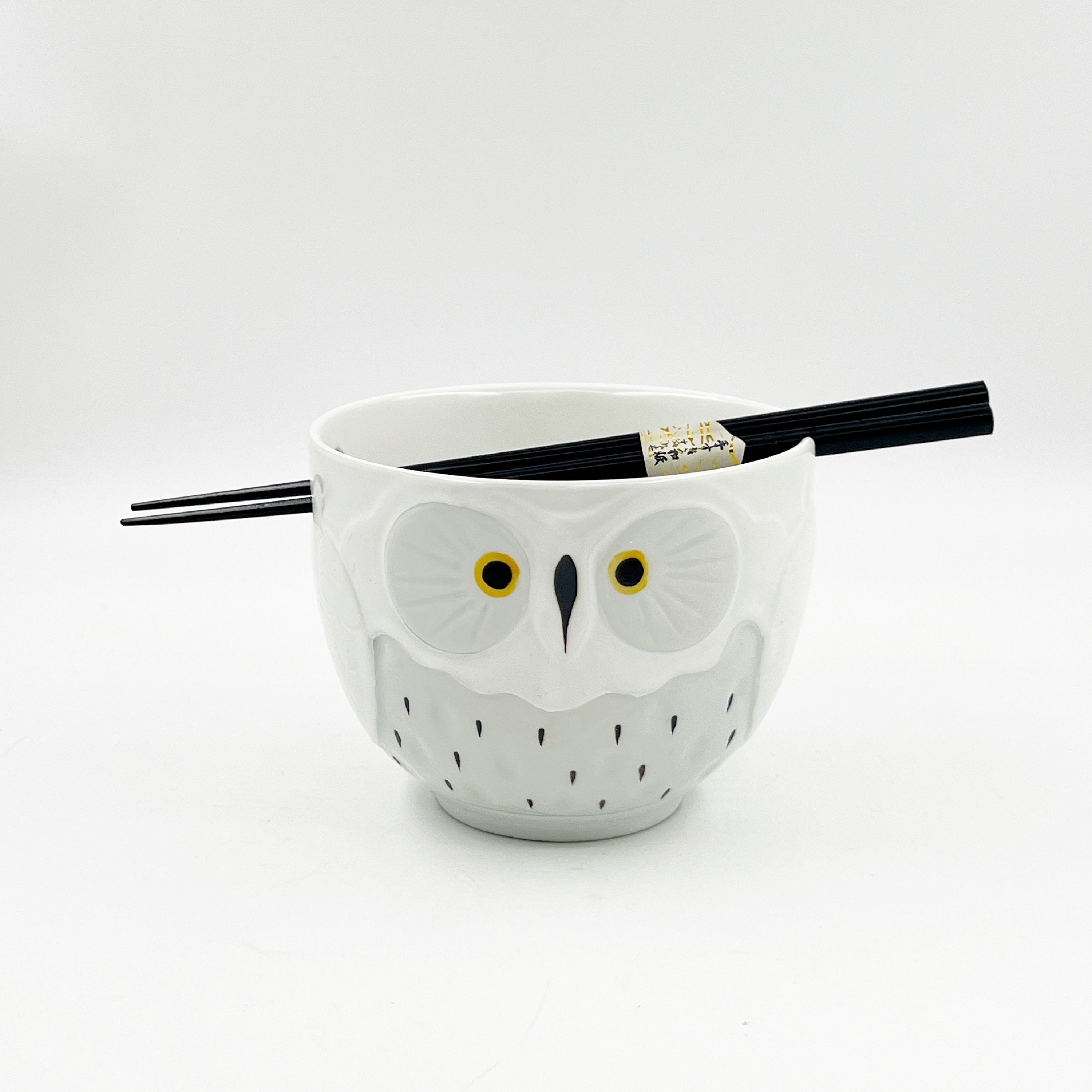 Japanese Ramen Udon Noodle Bowl With Chopsticks Gift Set, Ceramic Bowl ...