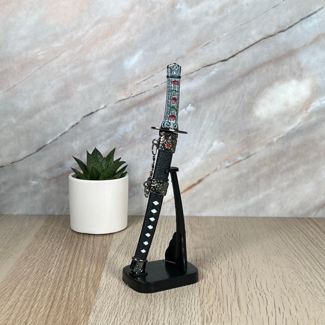Samurai Style Katana Office Home Decoration, 8" in Length - Etsy