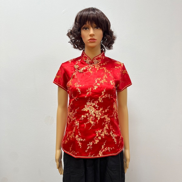 Traditional Chinese Tops for Women - Etsy