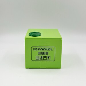 Electronic Stealing Coin Box Piggy Bank, Monster Dinosaur Bank Toy ...