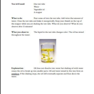 Montessori Chemistry Experiment Cards - Etsy