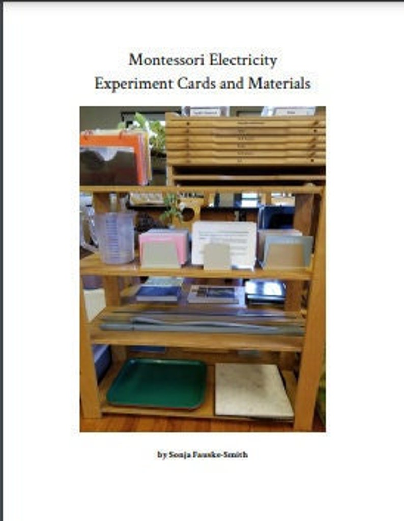 Montessori Electricity Experiment Cards - Etsy