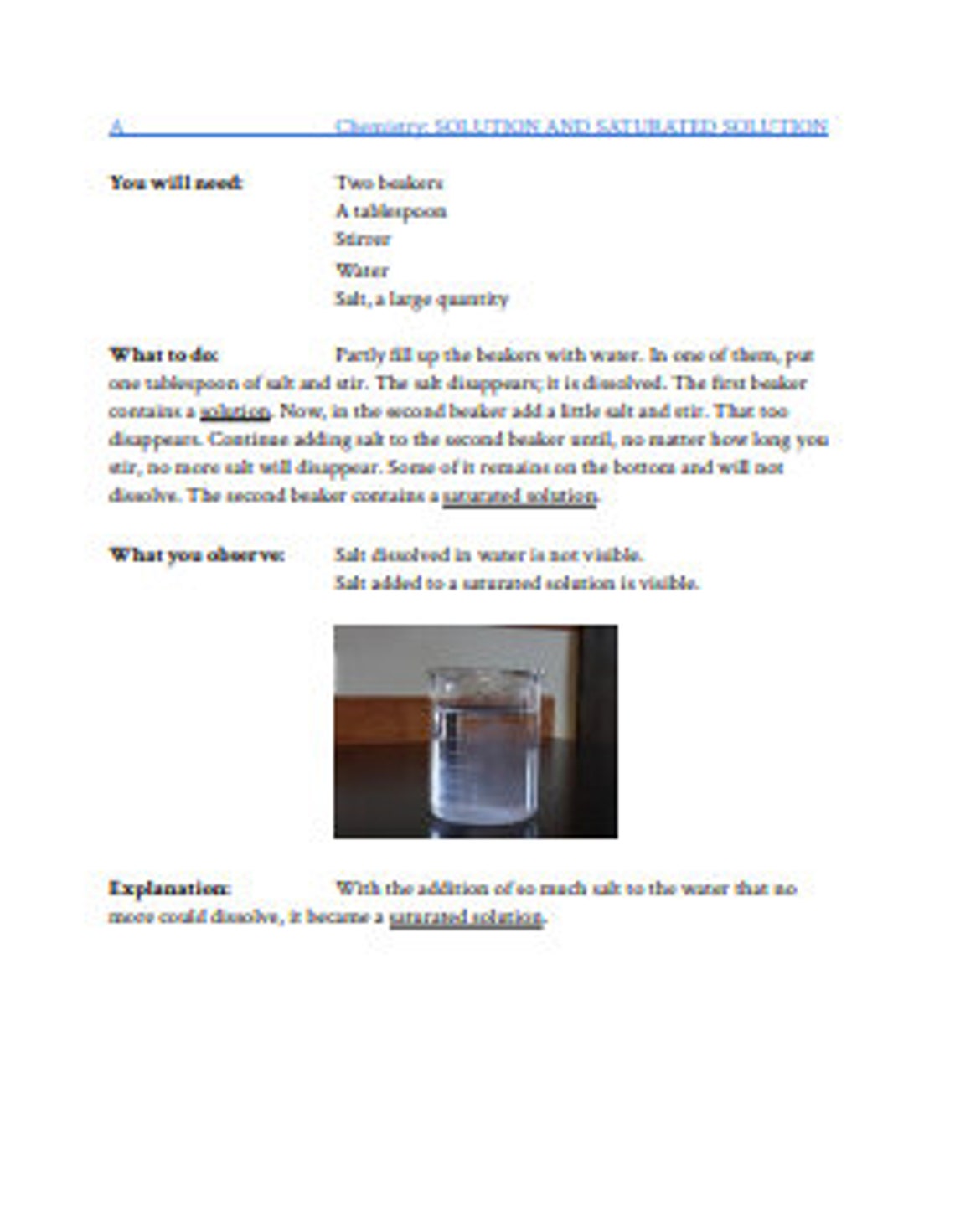 Montessori Chemistry Experiment Cards - Etsy