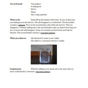 Montessori Chemistry Experiment Cards - Etsy