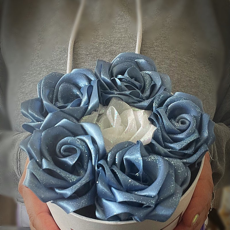 Silk Ribbon Flowers - Etsy