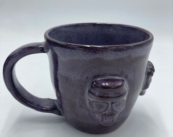 Handmade Skull Mug - Etsy