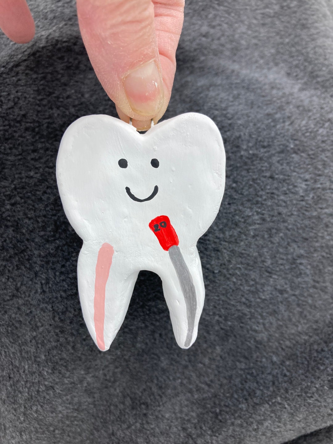 Endo Tooth Ornament Root Canal Tooth Hanging Ornament - Etsy