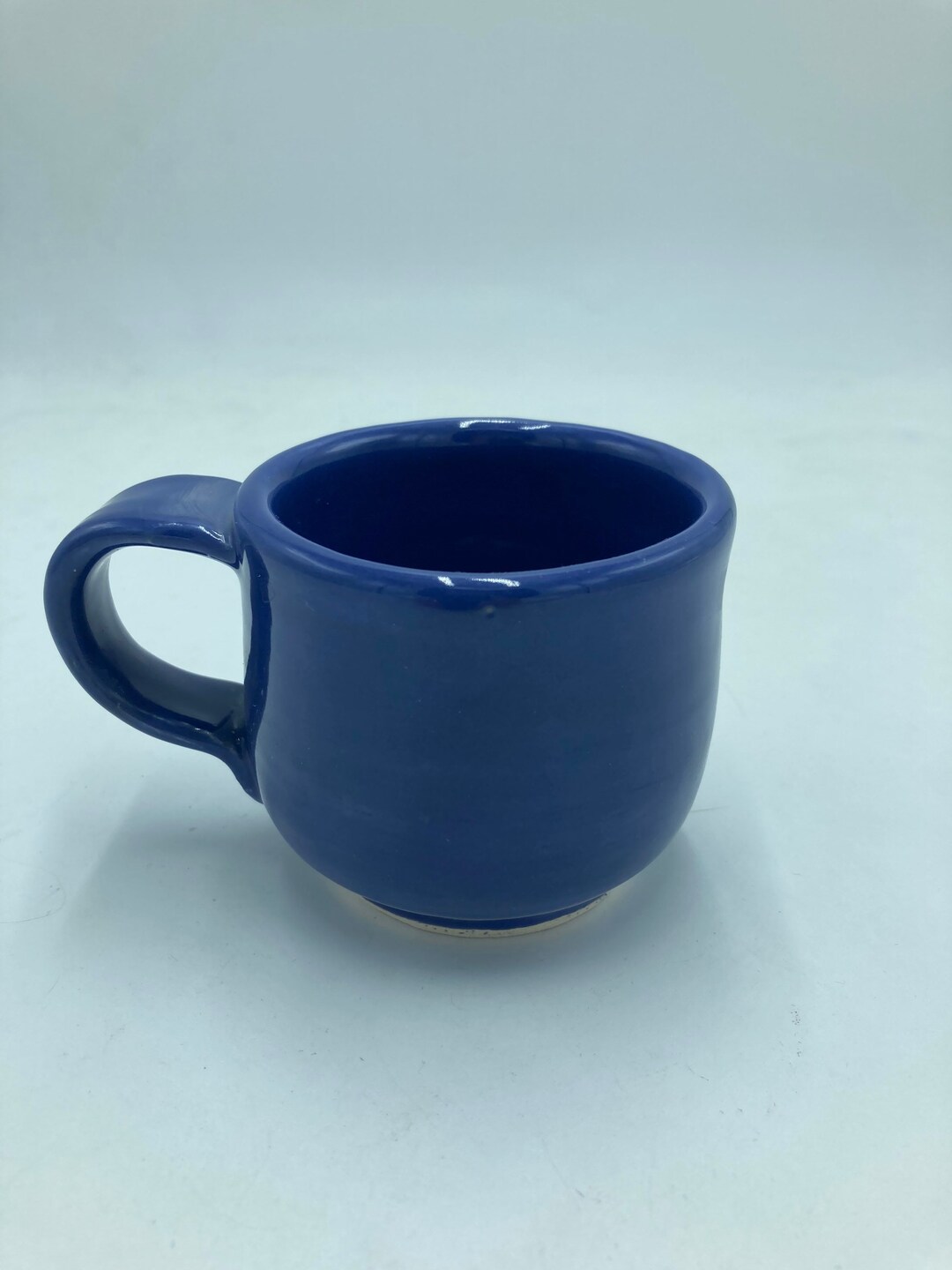 Little Blue Cup Small Tea Cup Pottery Mug - Etsy