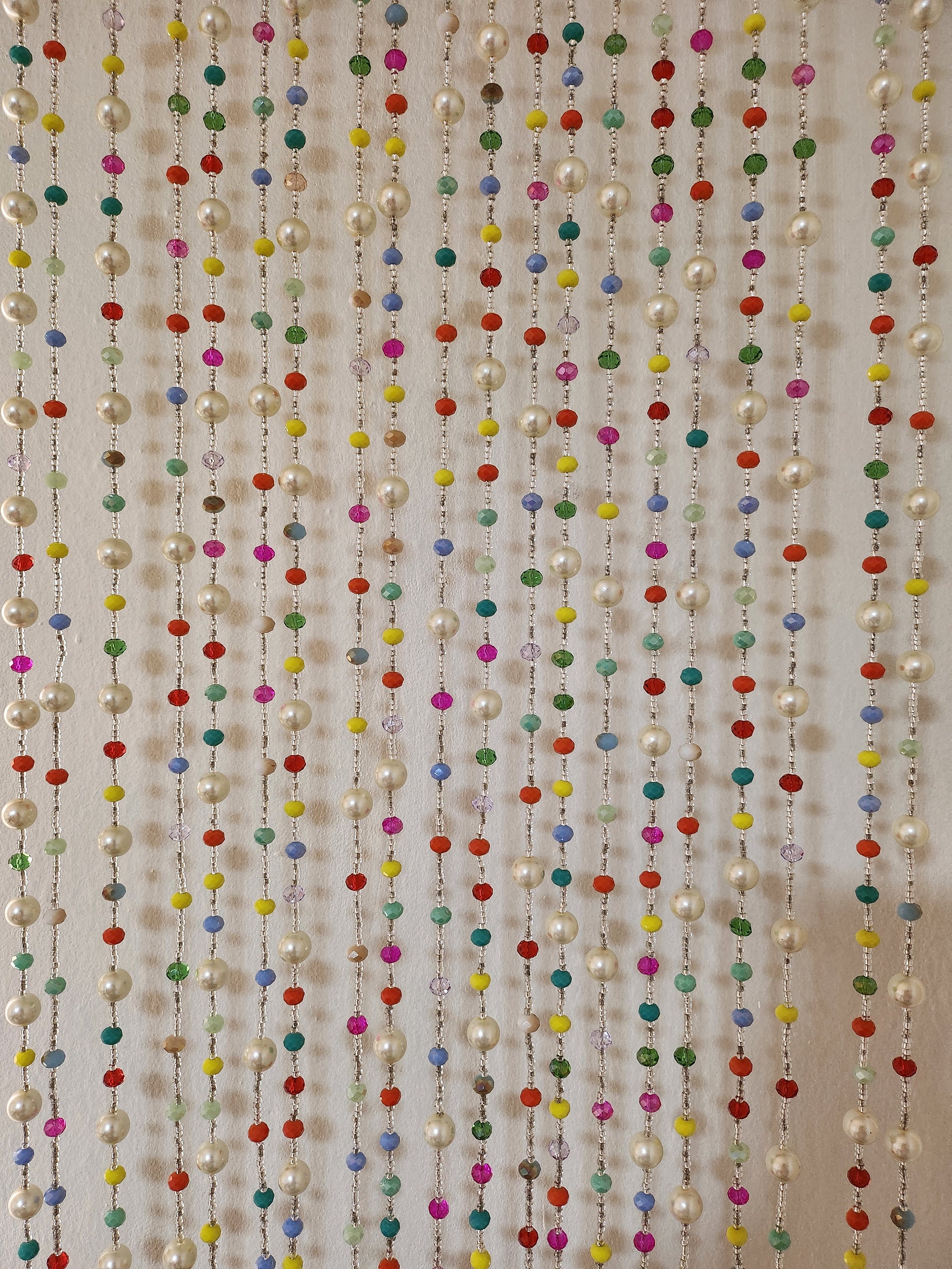 Beaded Short Curtains Window, Beaded Curtain Doorway, Beaded Curtain ...