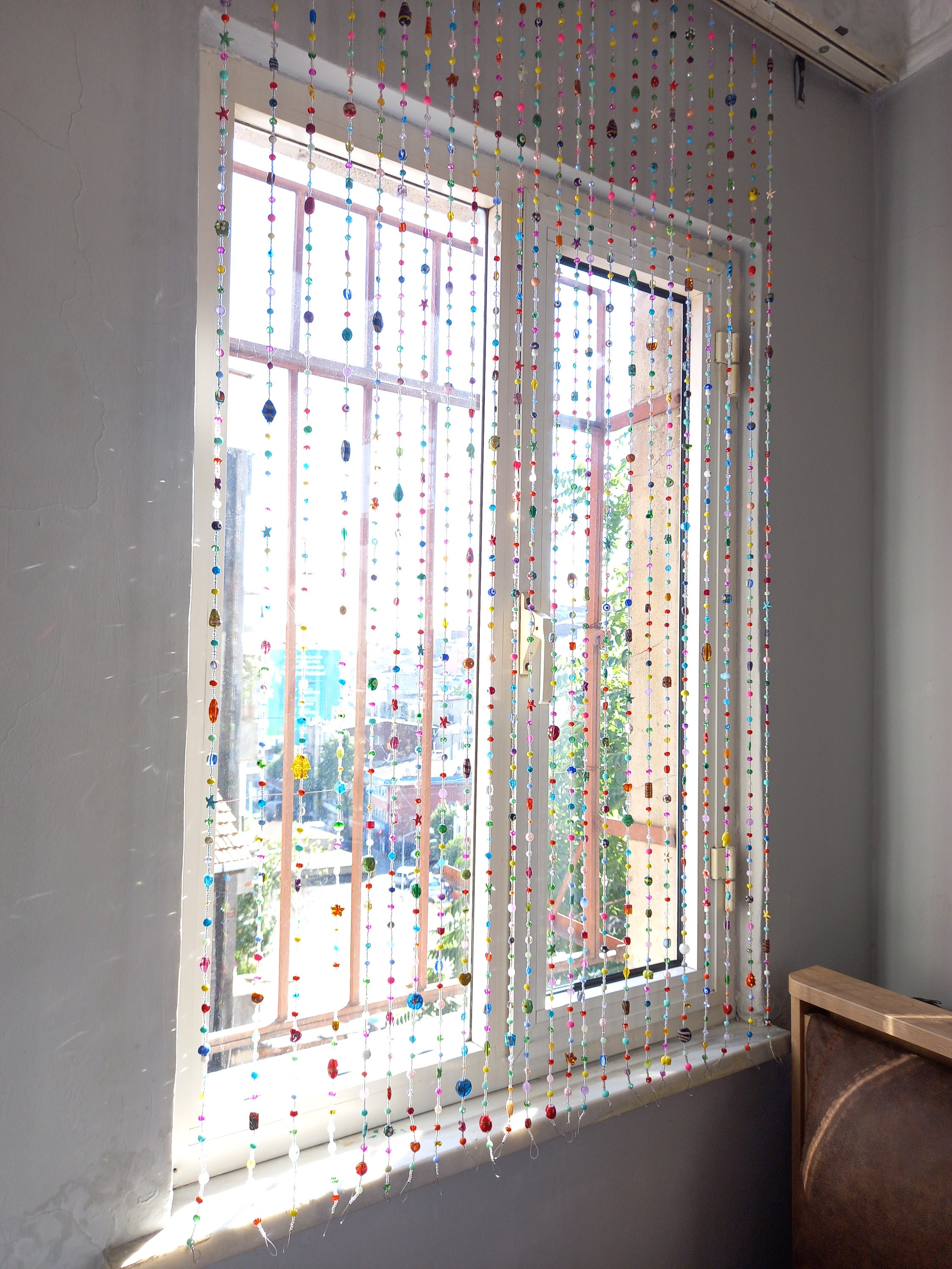 60 '' Beaded Curtains Window, Beaded Curtain Doorway, Beaded Curtain ...