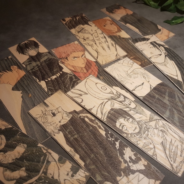 Jujutsu Kaisen Bookmark - Etsy