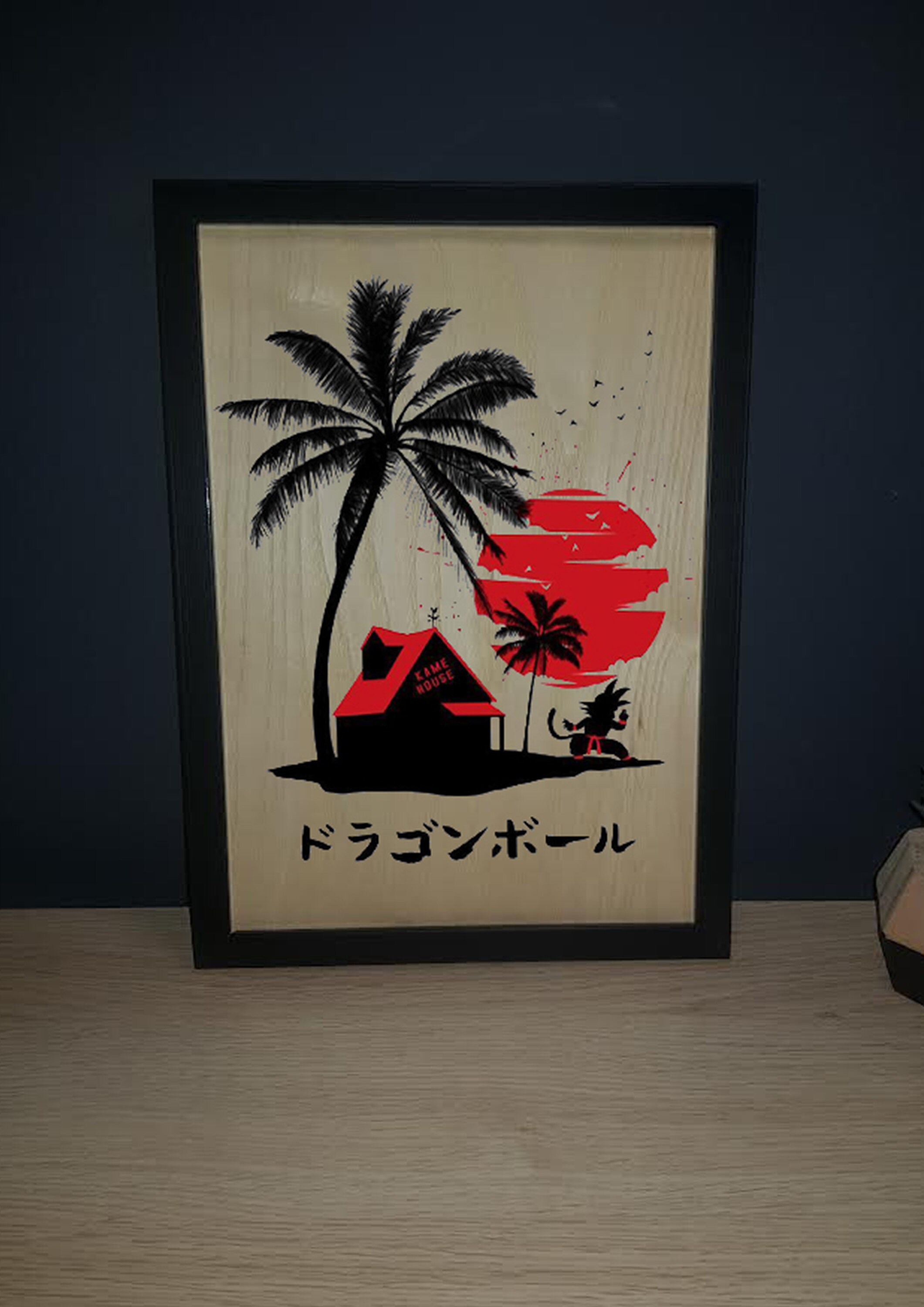 Dragon Ball Wooden Frame - Etsy