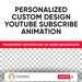 4K Custom Design Youtube Pop up Animation Special Channel Promotion ...