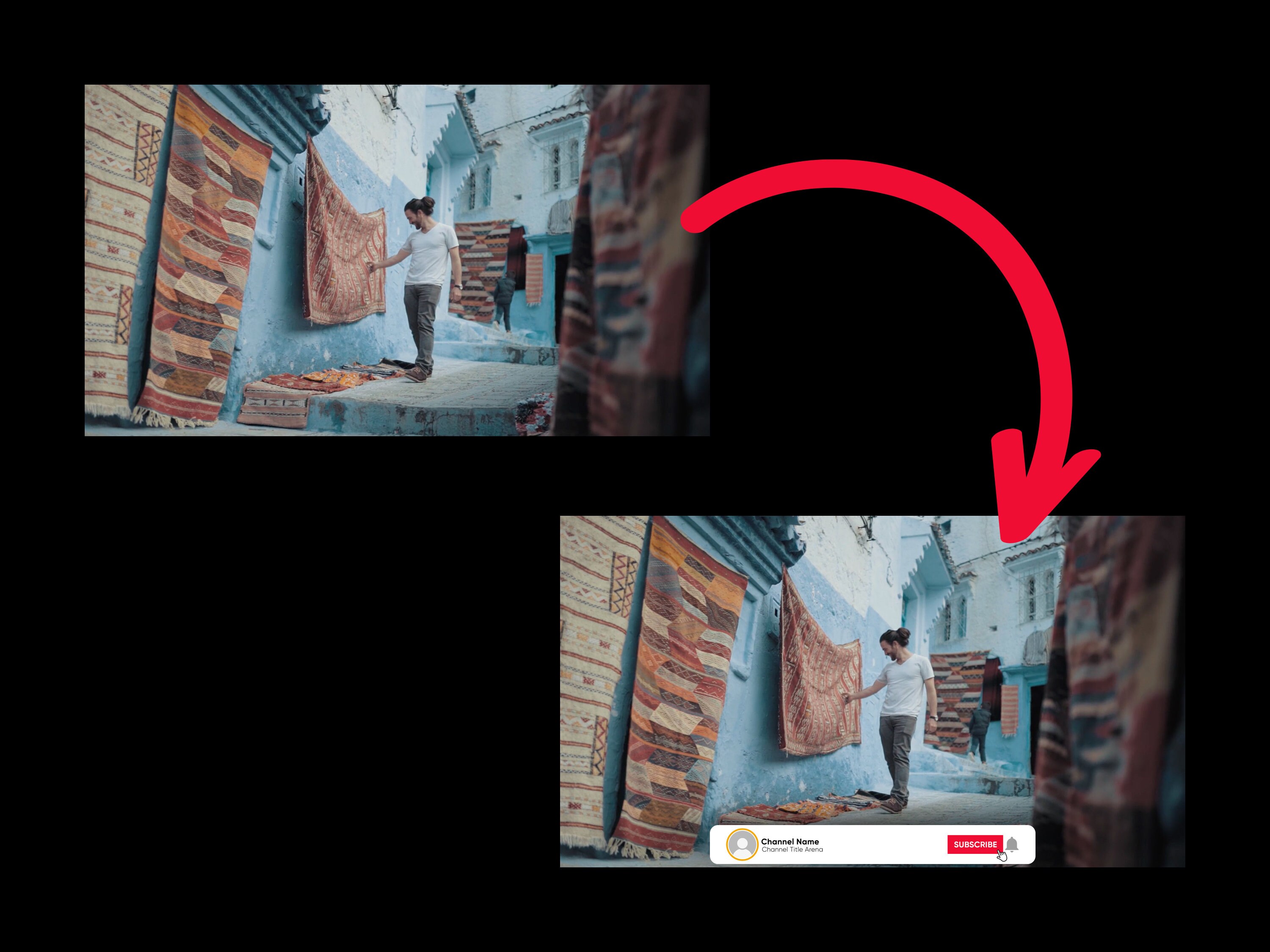 Youtube Subscribe Pop up Animation Personalized Custom Animated 4K ...