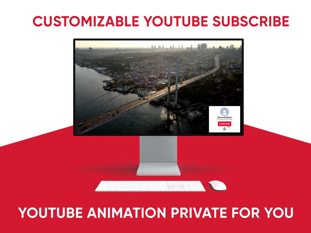 Youtube Subscribe Button for Intro Videos | Custom Animated Youtube ...