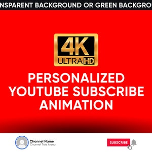 Youtube Subscribe Button Animation | Youtube Subscribe Phrase | High ...