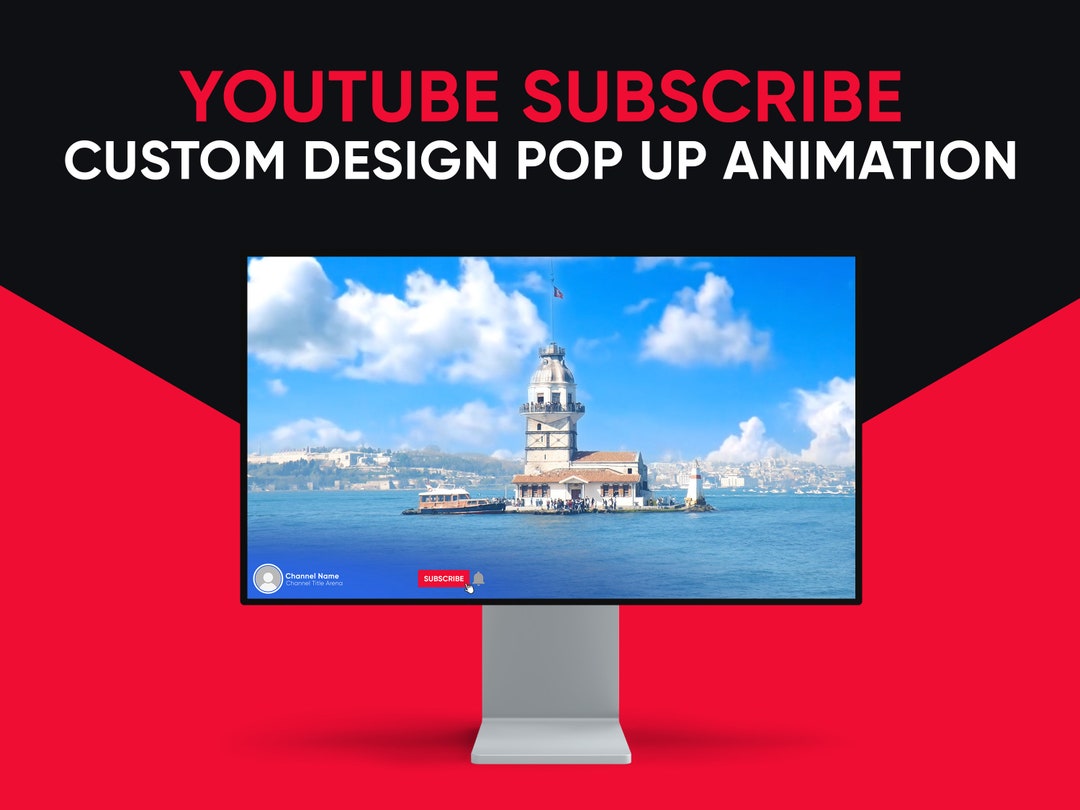 Animated Youtube Like | Subscribe and Bell Video Overlay | Easy to Use ...
