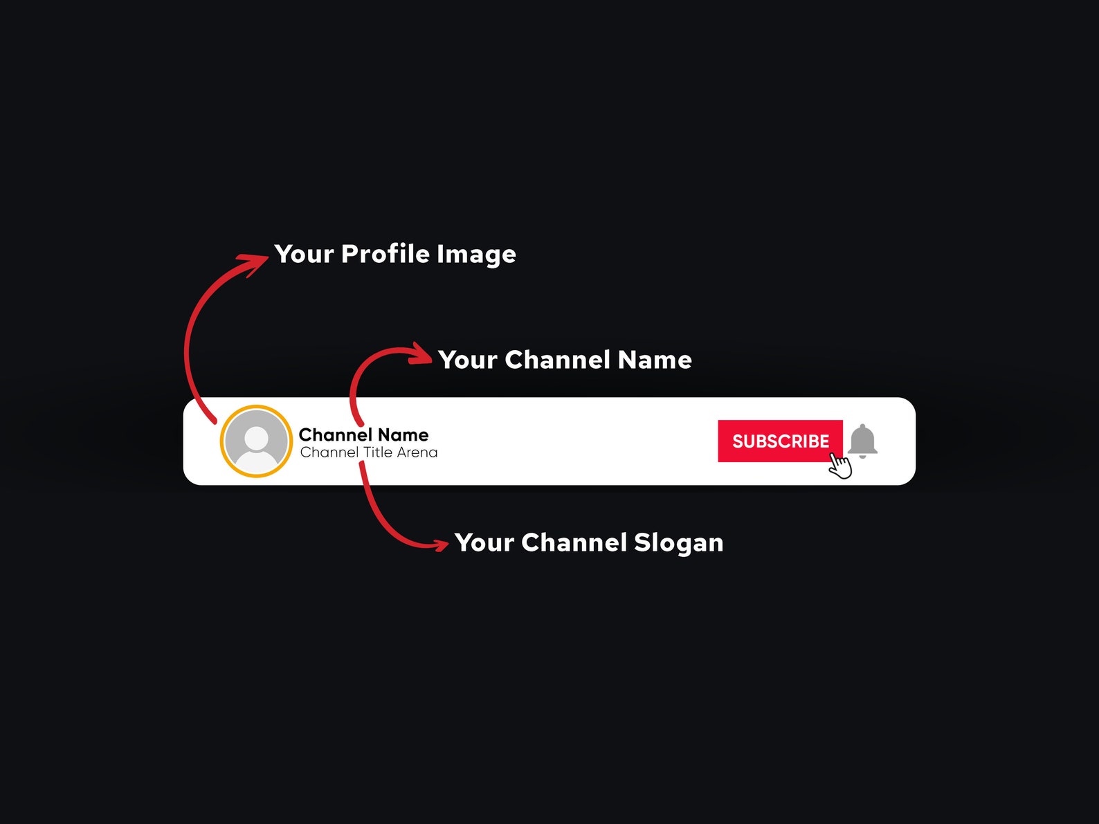 4K Custom Design Youtube Pop up Animation | Special Channel Promotion ...