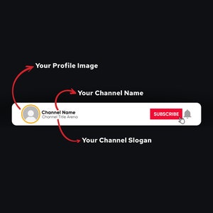4K Custom Design Youtube Pop up Animation | Special Channel Promotion ...