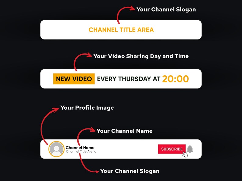 Youtube Subscribe Pop up Animation Personalized Custom Animated 4K ...