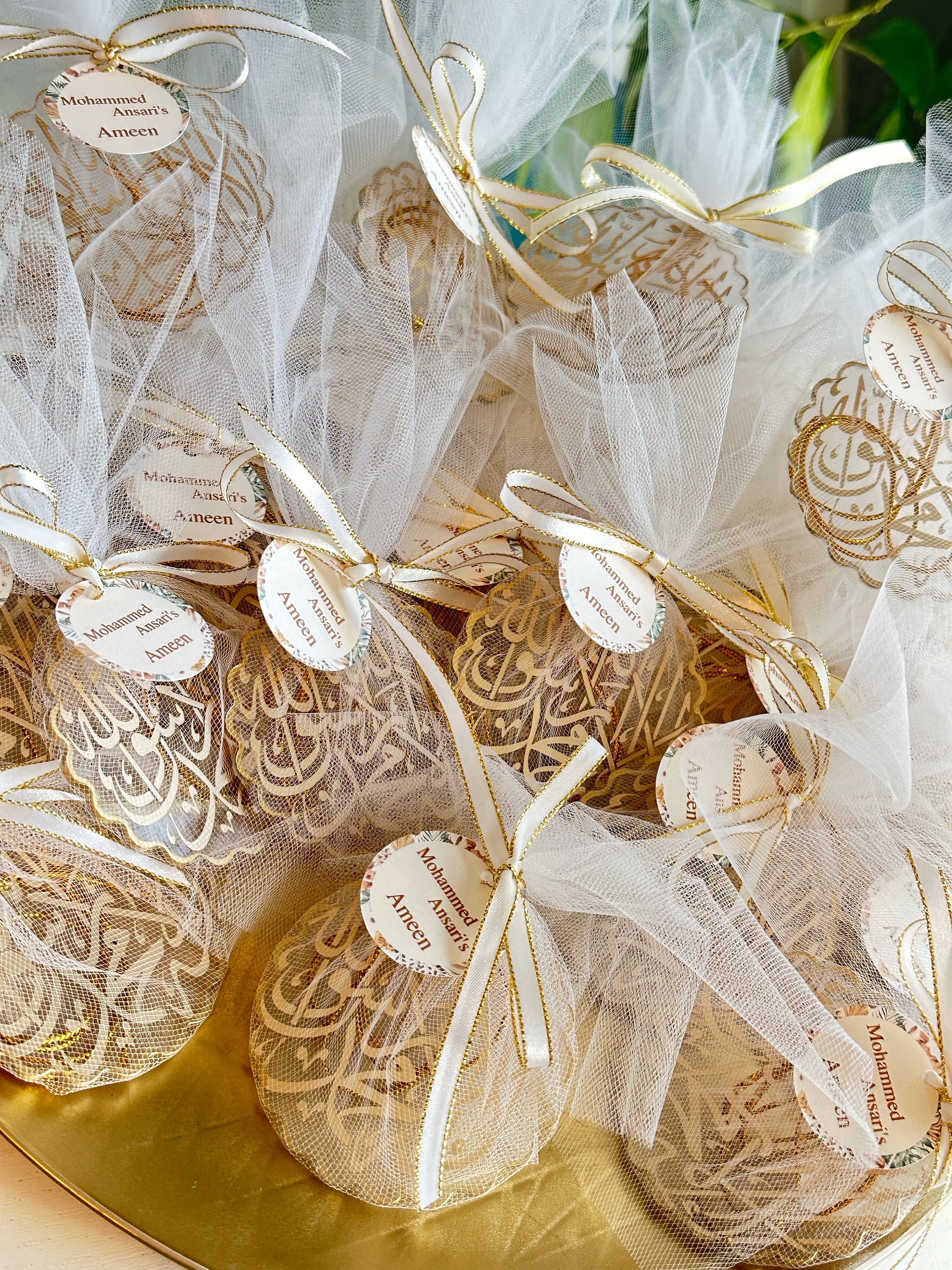 Islamic Wedding/ Nikah/ Engagement/ameen/baby Shower Favors - Etsy