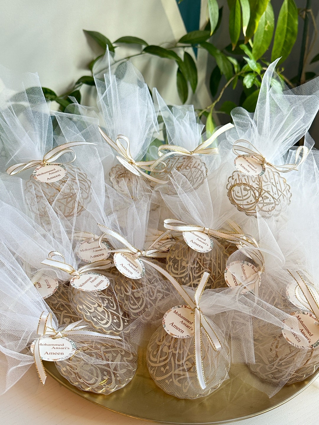 Islamic Wedding/ Nikah/ Engagement/ameen/baby Shower Favors - Etsy