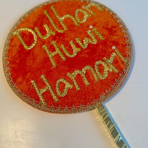 Wedding Hand Board/pakistani Shaadi/mehndi Props Desi Wedding Hand Sign ...