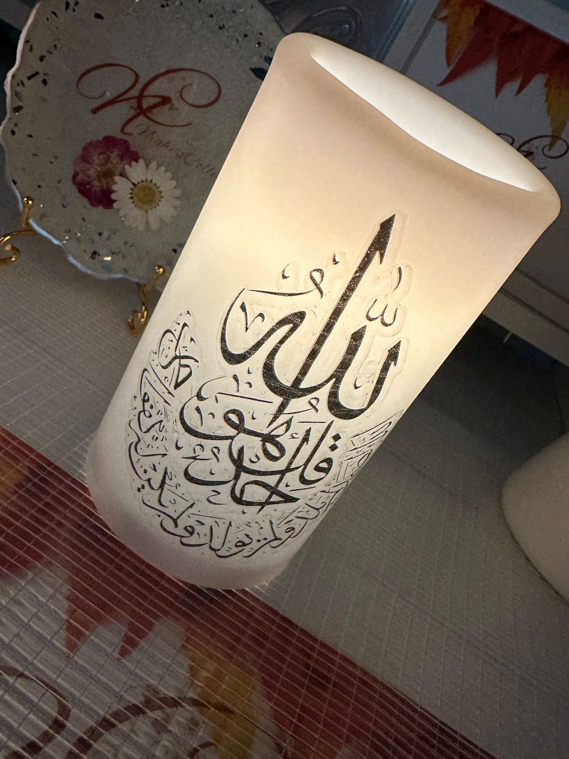 Islamic Flame Less LED Candles - Etsy