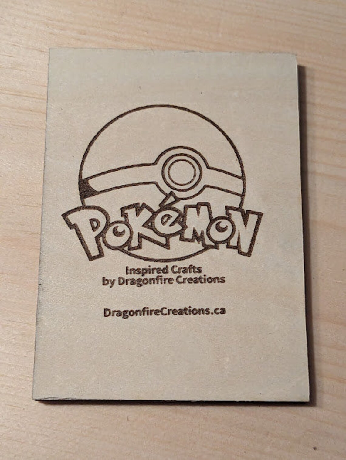 3D Wooden Pokemon Cards - Etsy
