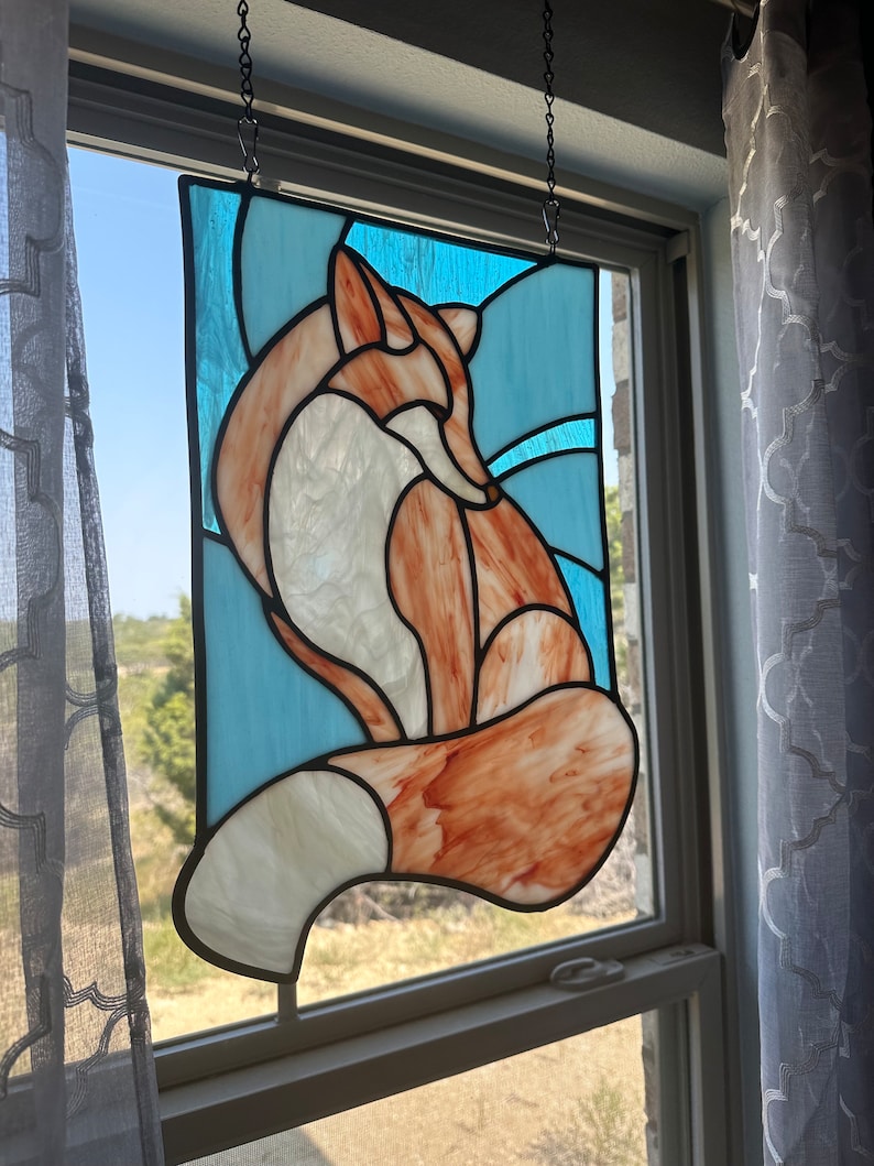 Fox Suncatcher - Etsy
