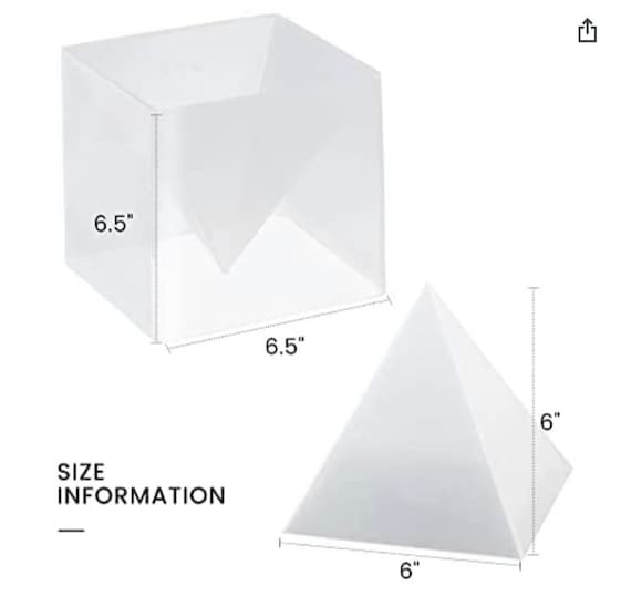 Large Acrylic Pyramid