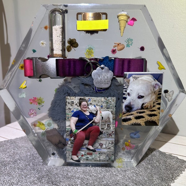 Resin Memorial Hexagon - Etsy