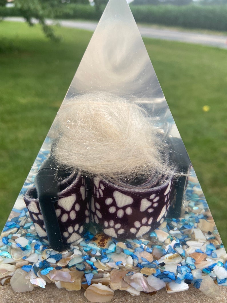 Pet Memorial Pyramid Large Resin Memorial Dog/cat Ashes - Etsy