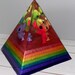 Stitch / Pride Month / Rainbow / Pride Resin Pyramid / Can Add ...