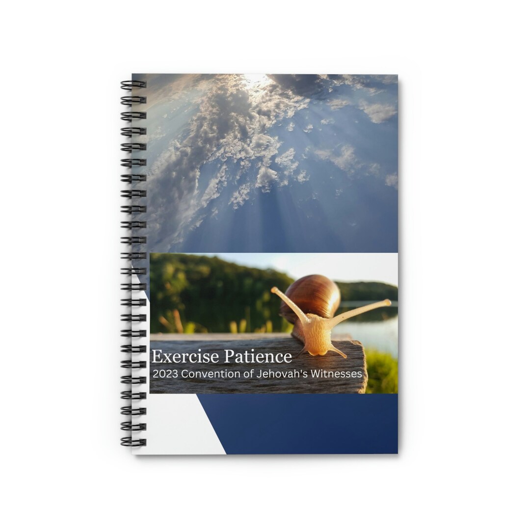 2023 Exercise Patience what A Snail Spiral Notebook with - Etsy