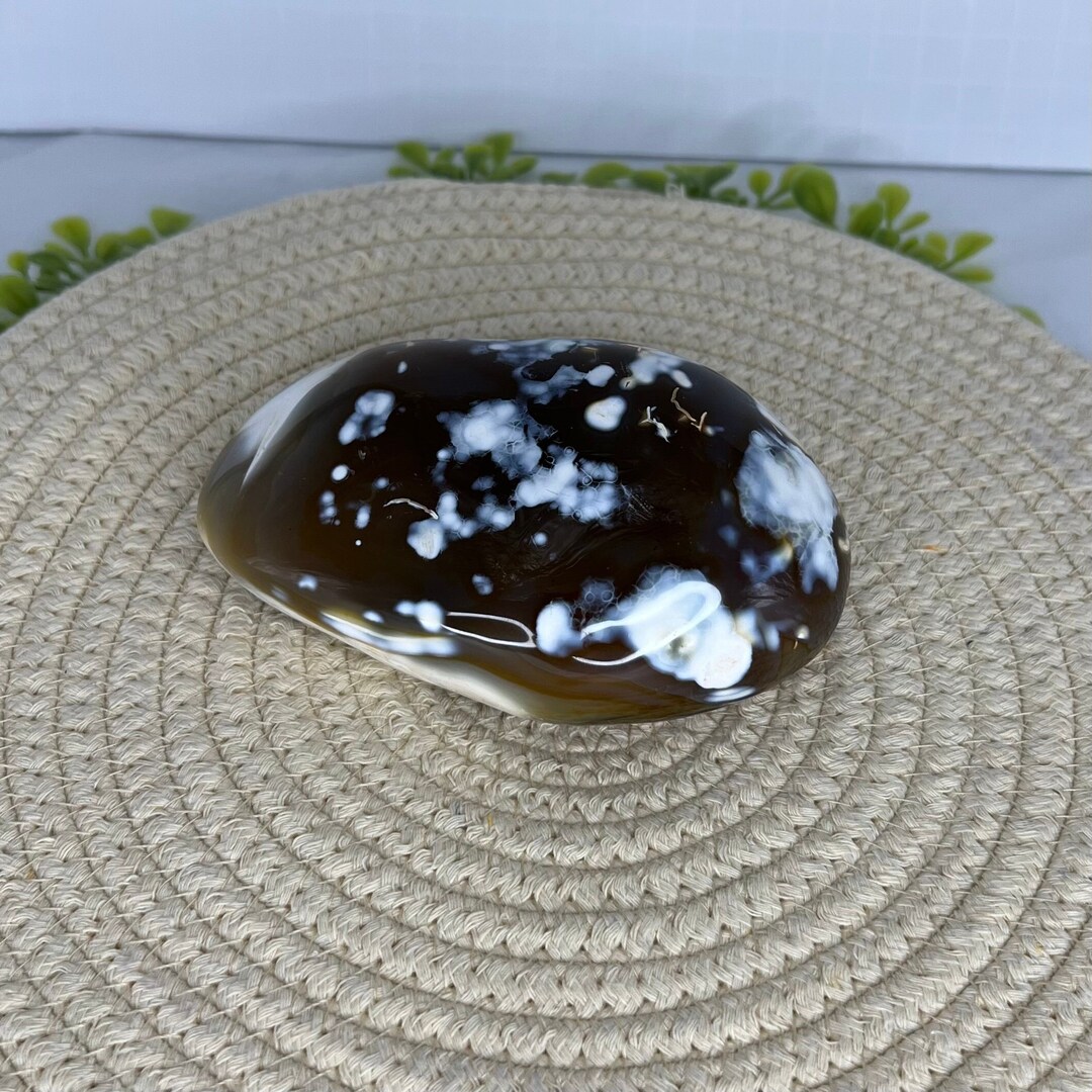 Large Size Orca Agate Freeform/ Palm Stone - Etsy