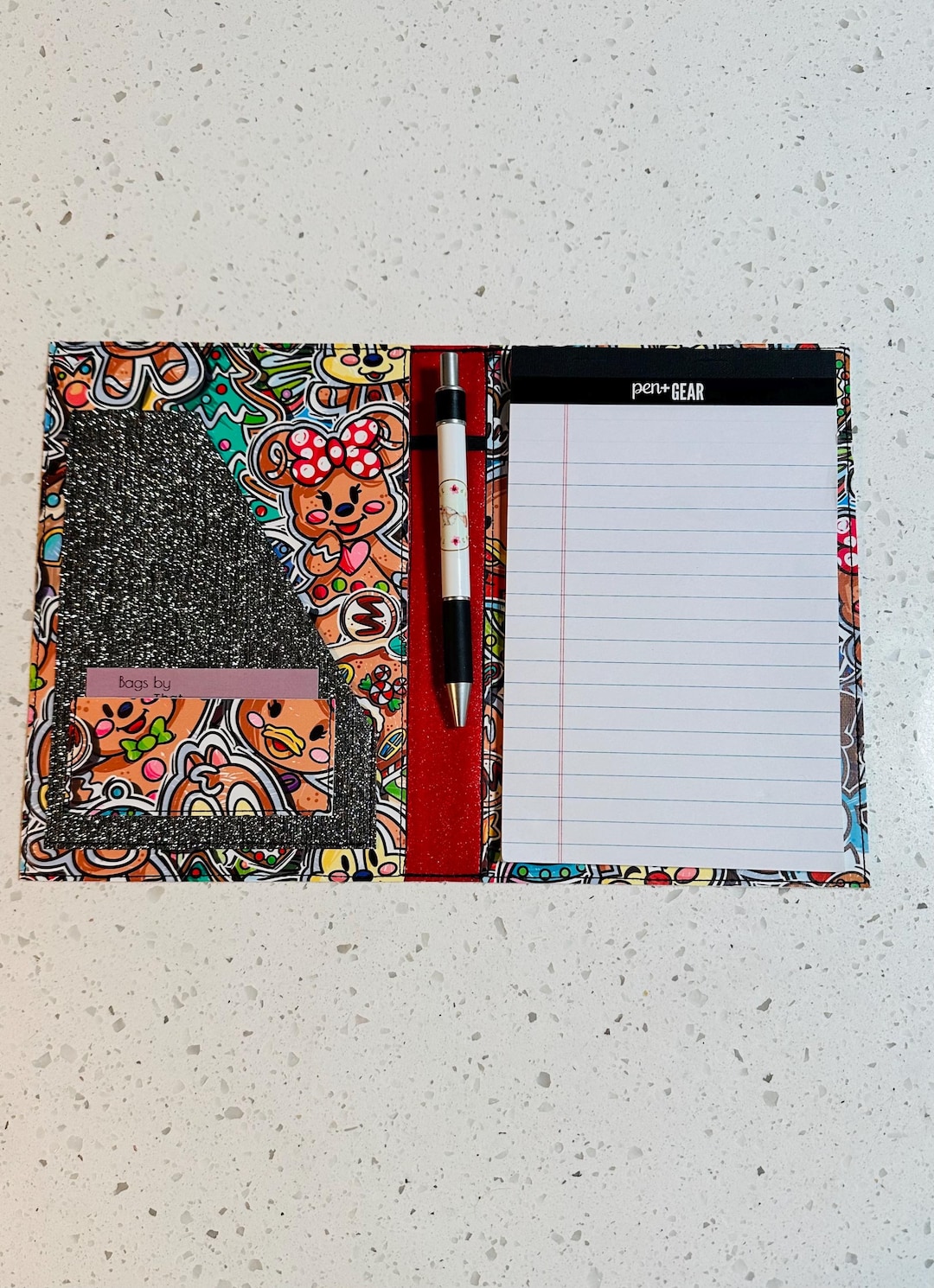 Christmas Notebook Cover Notebook Holder Etsy