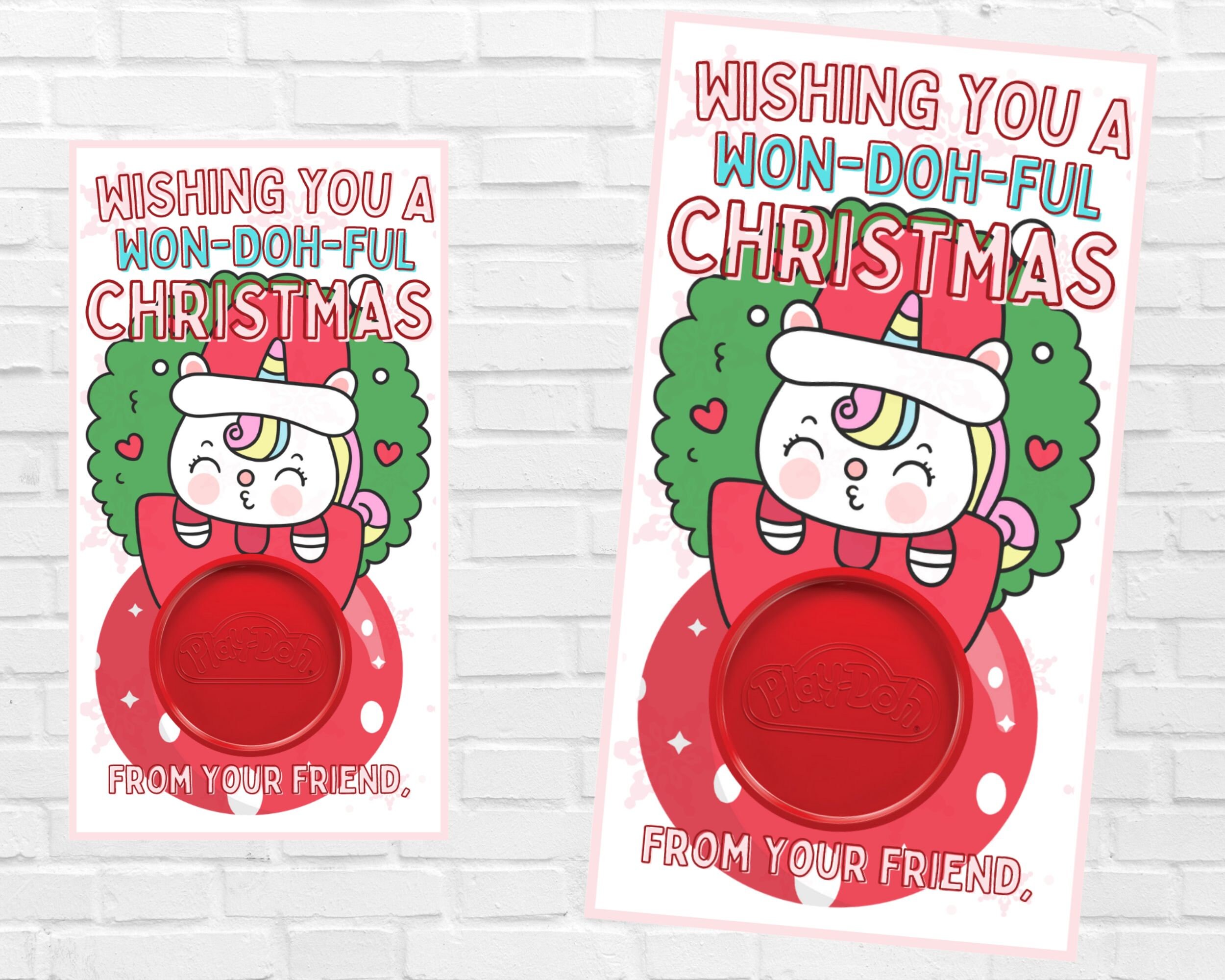 Wondohful Playdoh Card Printable Playdoh Holder Classroom - Etsy