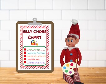 Printable Lunch Prank Elf Prank Printable Elf Games - Etsy