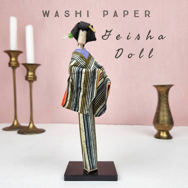 Japanese Paper Dolls - Etsy