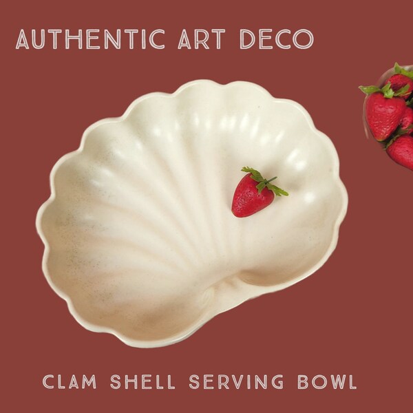 Pottery Shell Bowl - Etsy