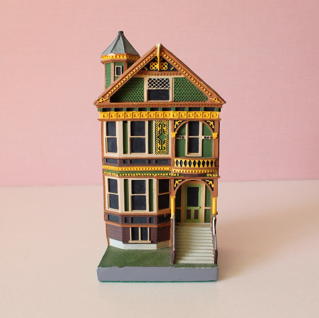 Rare Vintage heather Victorian Row House Leftons, 1995 - Etsy