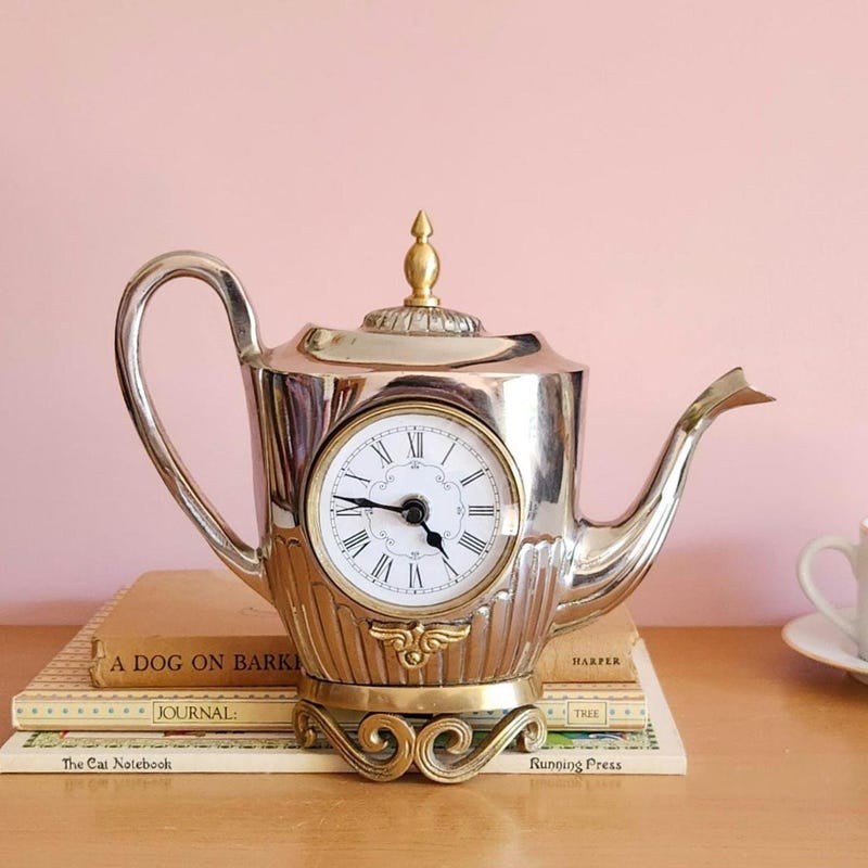 Teapot Clock - Etsy