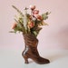 Iron Victorian Boot/shoe Vase Vintage Small - Etsy