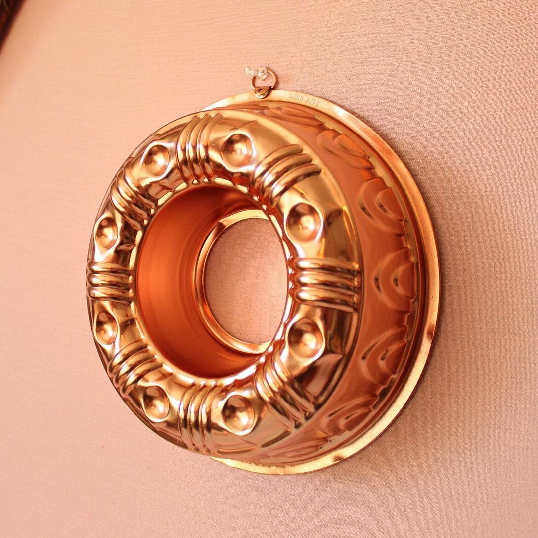 Decorative Copper Jello Mold, Ring, Vintage - Etsy