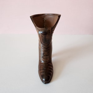 Iron Victorian Boot/shoe Vase Vintage Small - Etsy
