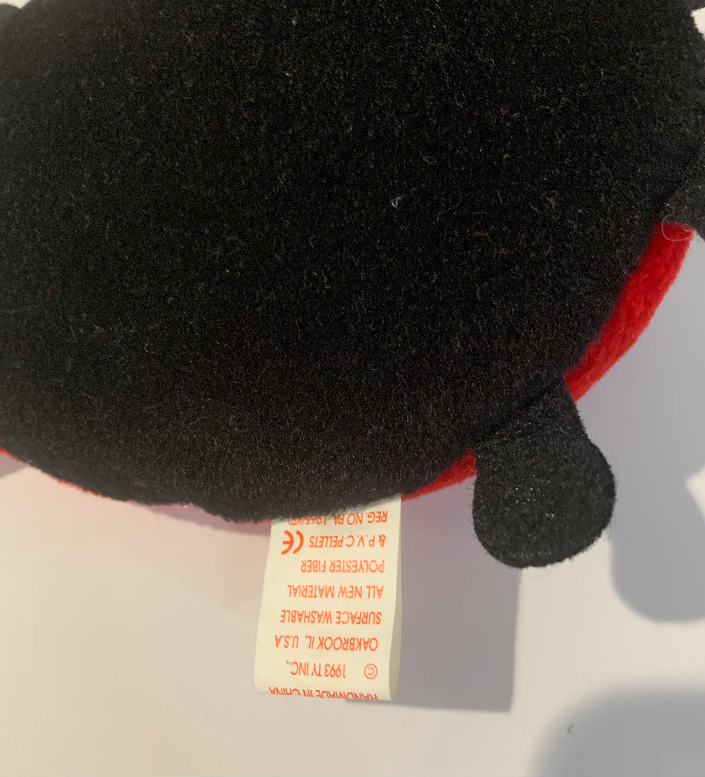 Vintage TY Beanie Baby Rare Stuffed Animal Lucky Style 4040 1985 in ...