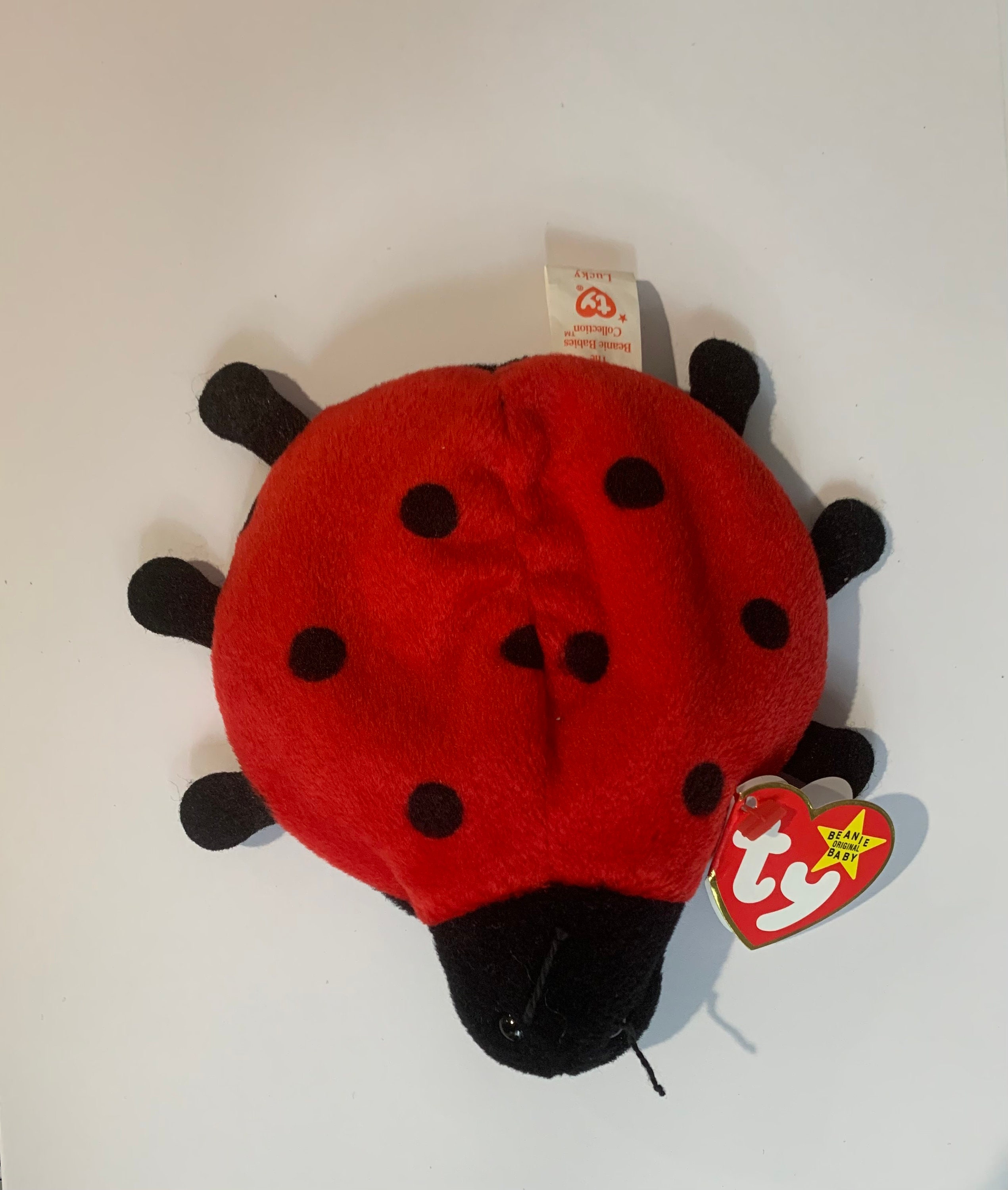 Vintage TY Beanie Baby Rare Stuffed Animal Lucky Style 4040 1985 in ...