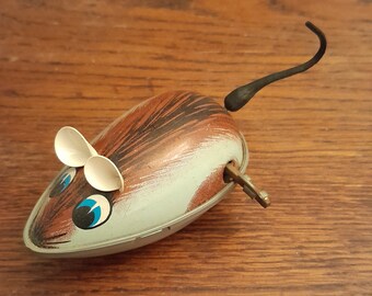 Wind up Mouse Toy - Etsy